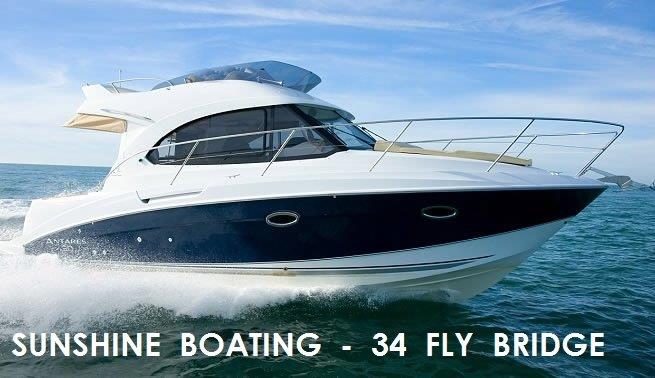 34 FLY BRIDGE CRUISER - Sunshine Boating