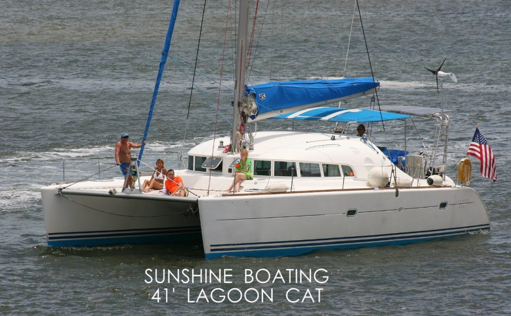 41' LAGOON CATAMARAN - Sunshine Boating